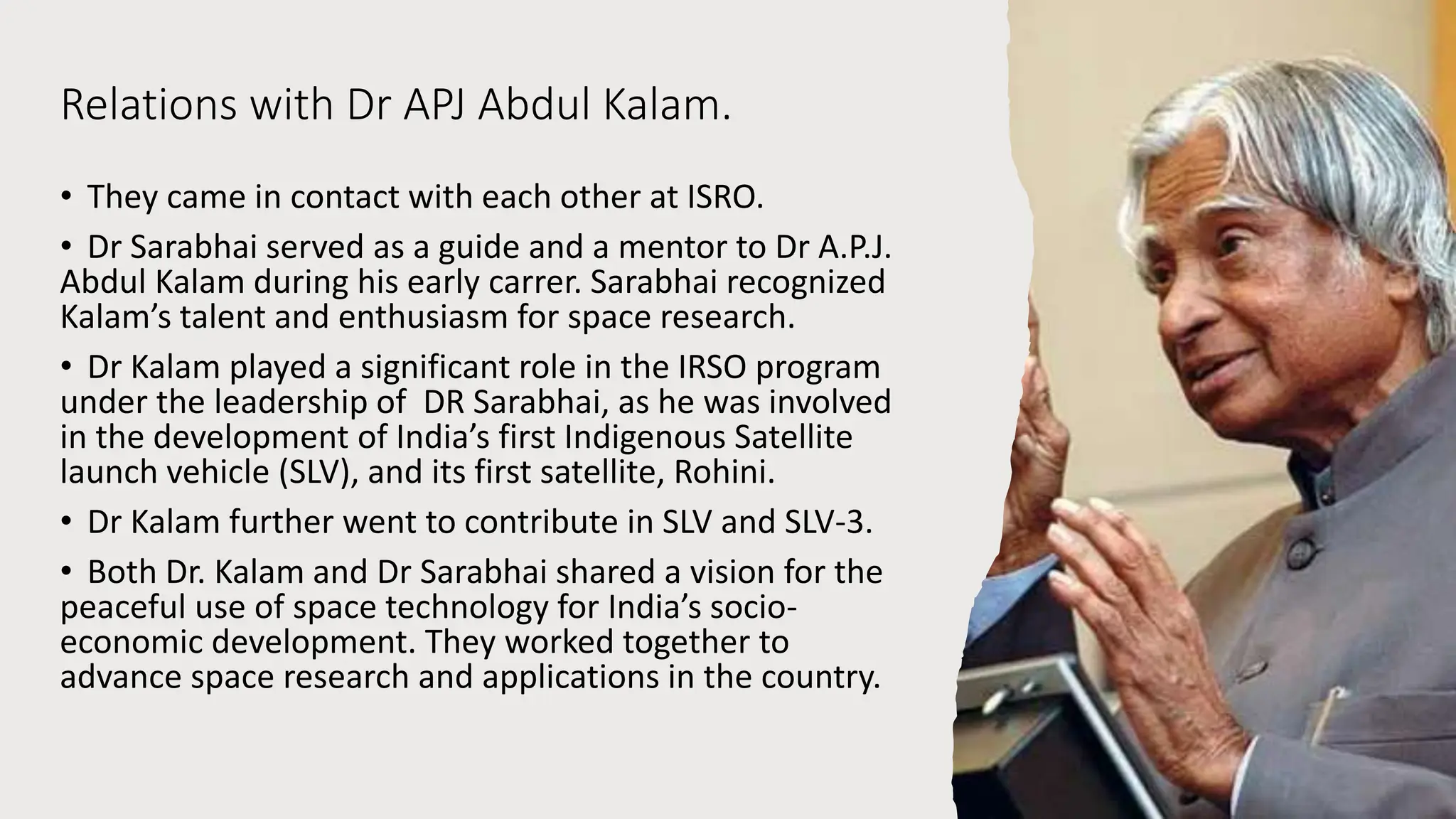 My Idol, Vikram Ambalal Sarabhai | PPTX