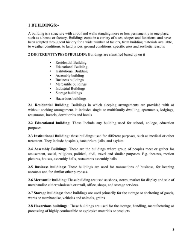 BUILDING CONSTRUCTION | PDF | Civil Engineering Industry | Industries