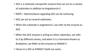 Renin-Angiotensin-Aldosterone System- Drugs Overview. | PPTX