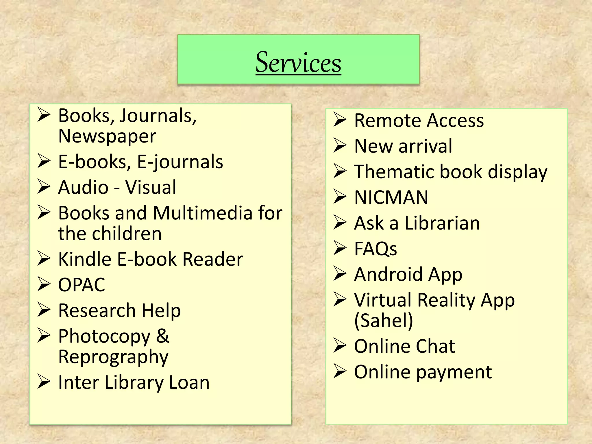 Vikram Sarabhai Library (IIMA) | PPTX