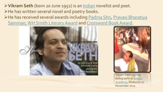 Vikram seth | PDF