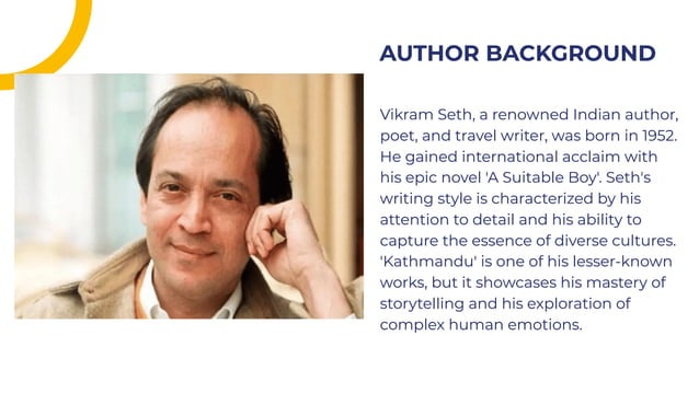 VIKRAM SETH'S KATHMANDU.pdf | Fiction | Books and Literature