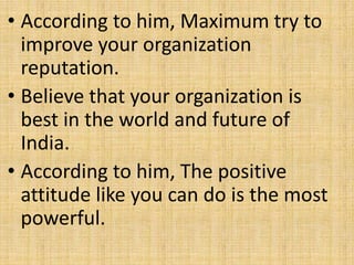 Vikrant | PPTX | Career Advice | Careers