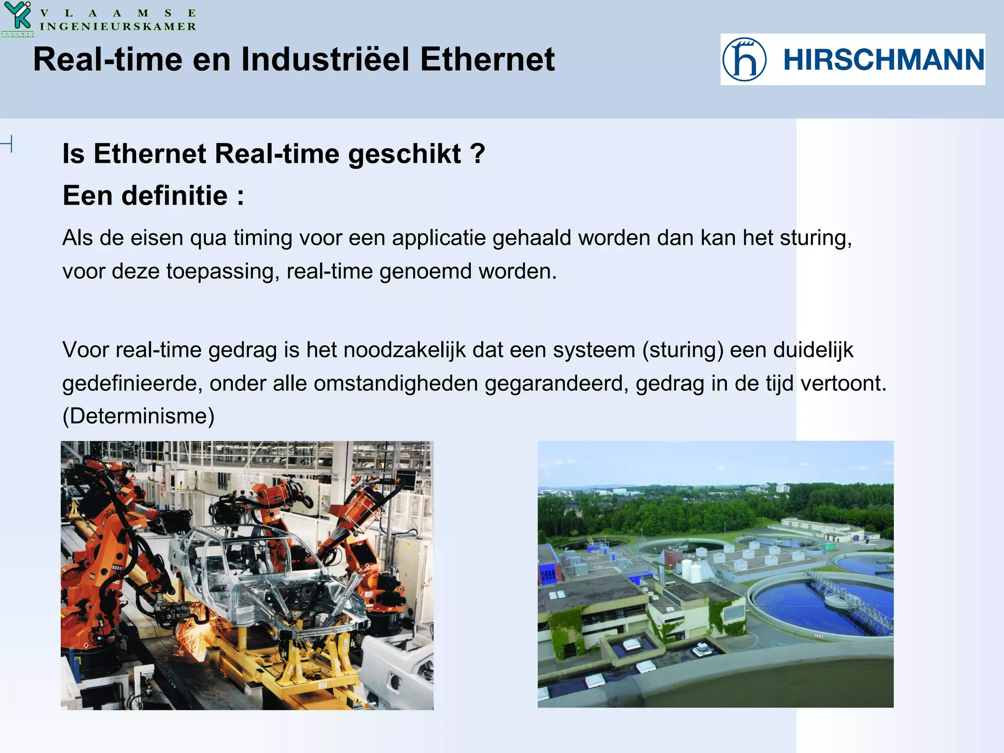 Real-Time in industriëel Ehternet | PDF