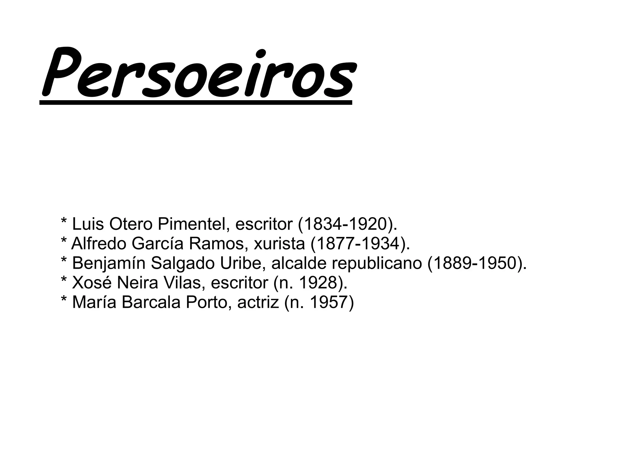 Vila De Cruces | ODP