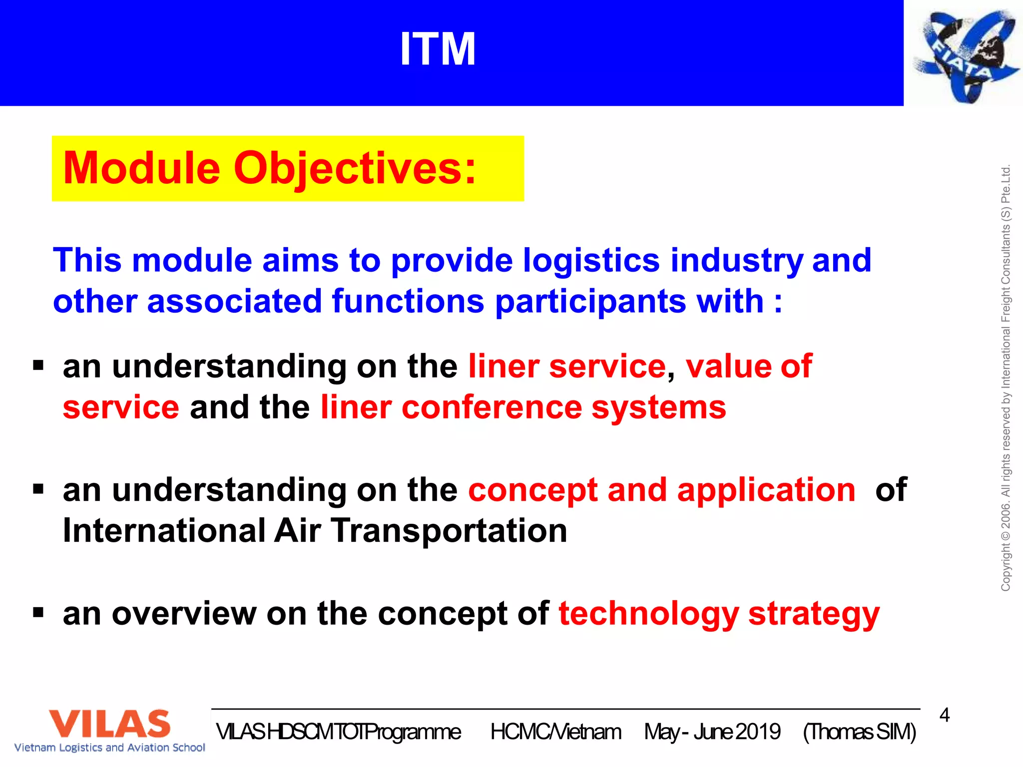 Introduction of International Transport Management | PPTX