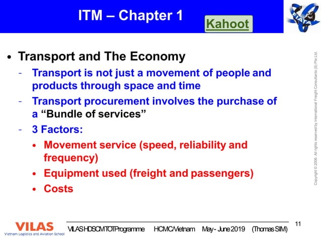 Introduction of International Transport Management | PPTX
