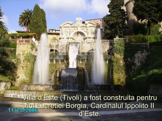 Vile,Palate Si Gradini Celebre | PPS