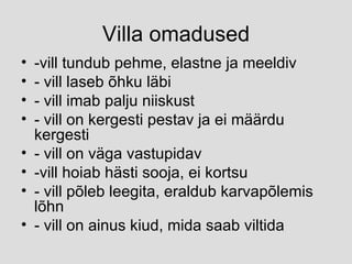 Vill | PPT