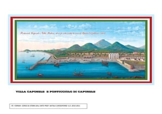 Guida Turistica alla Villa Caposele di Formia | PPT