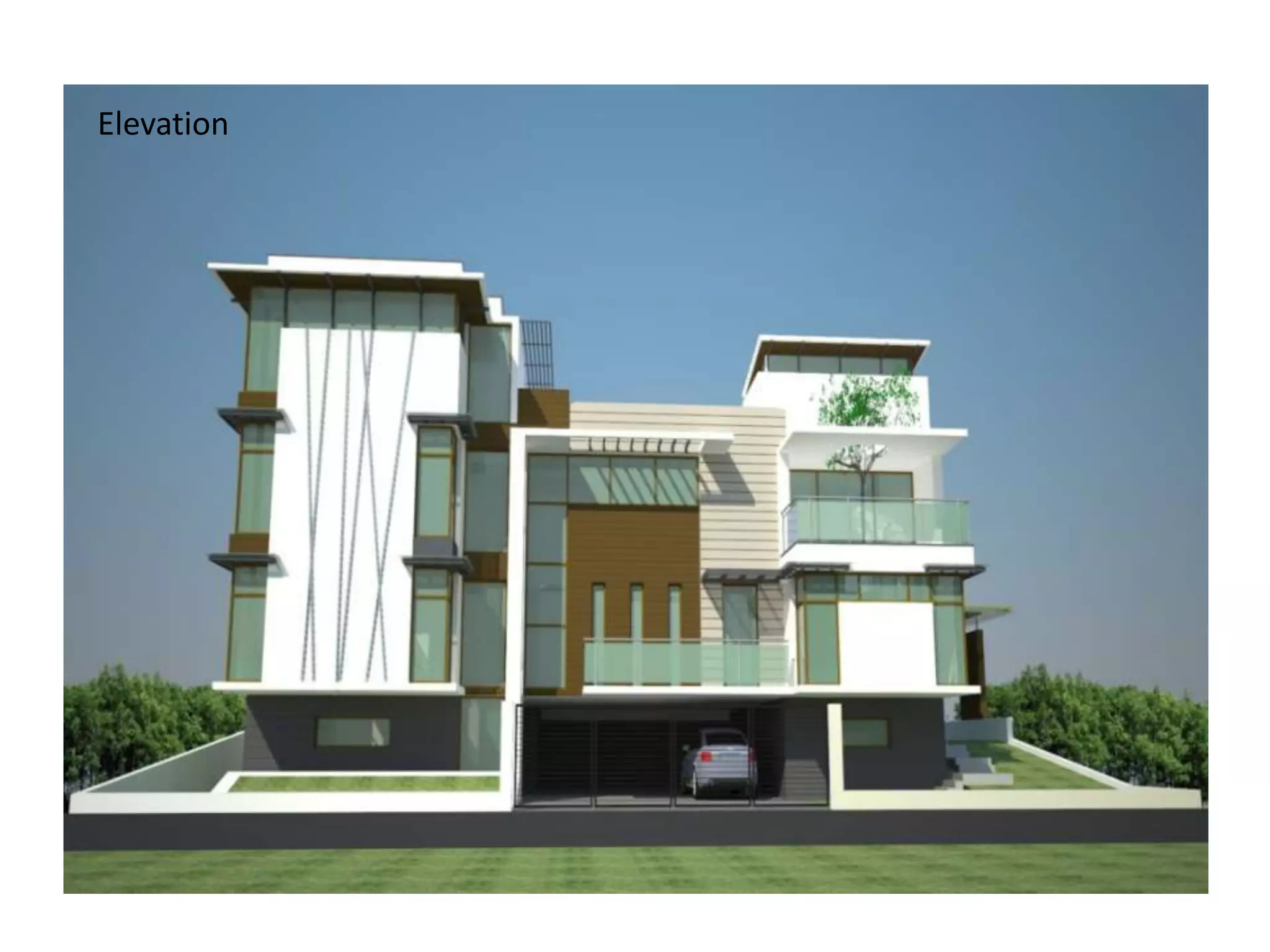 Villa elevations | PPTX