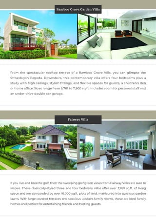 Pun Hlaing Estate | Villa for Rent Listing | PDF