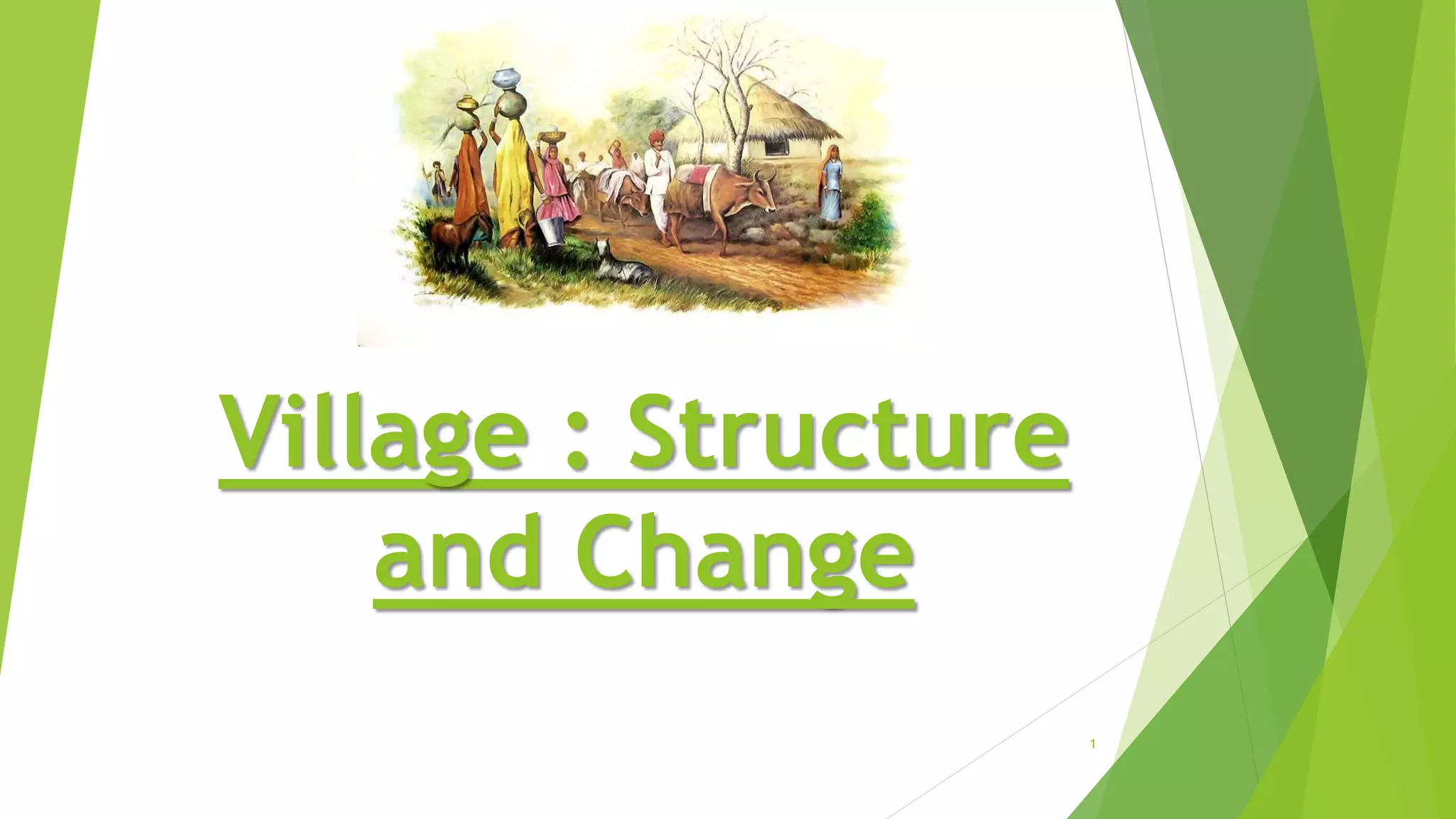 Village | PPTX