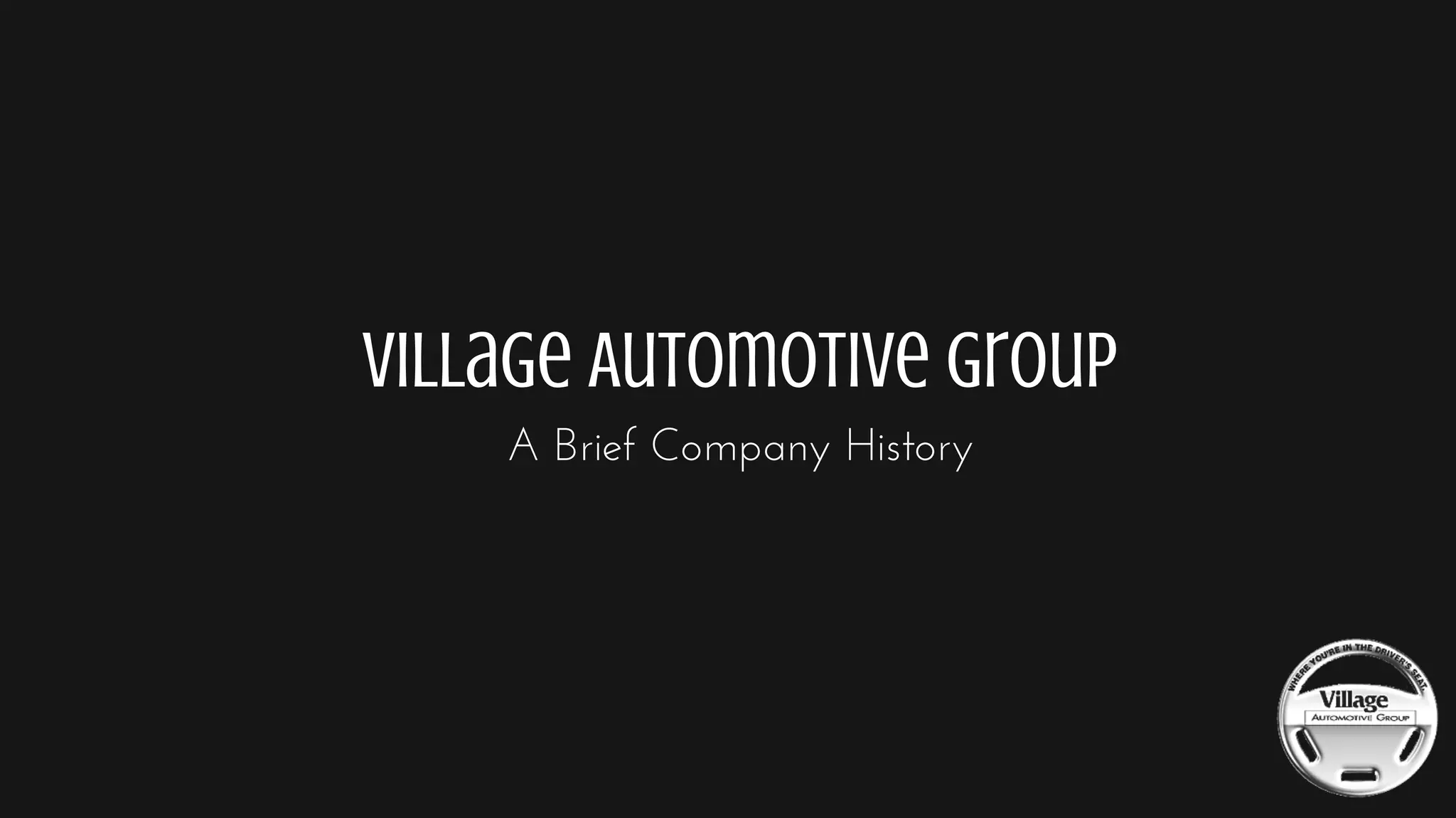 Village Automotive Group | PDF