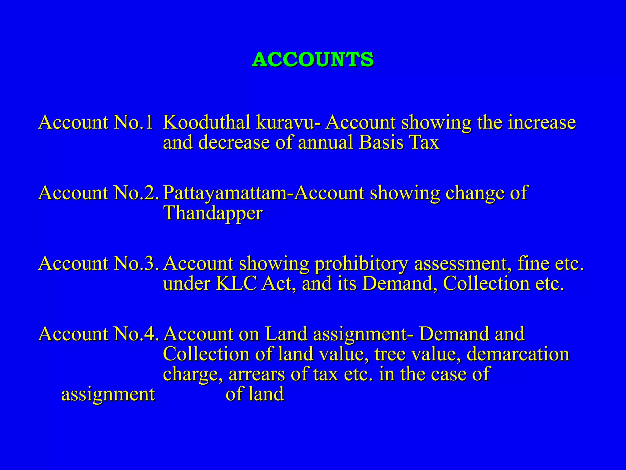 Role of Village Officer in Kerala Land Revenue Administration. | PPT