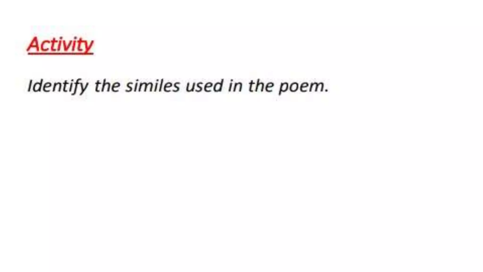 Village blacksmith | PPTX