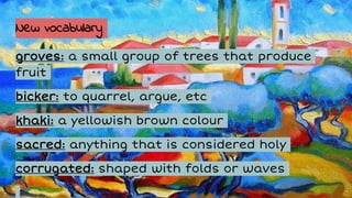 Village by the sea | PPTX