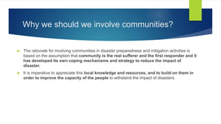 Village disaster management plan | PPTX