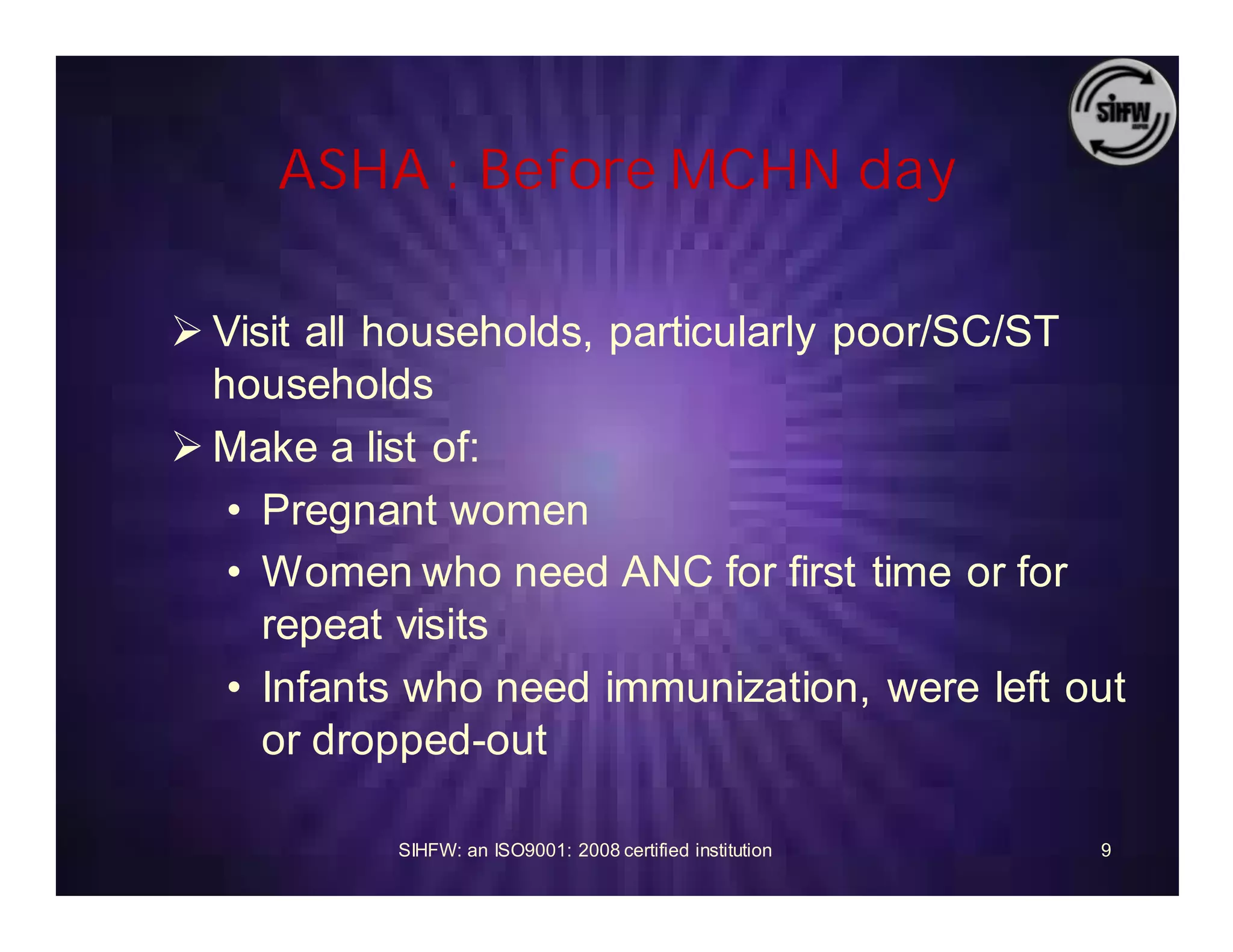 Village Health & Nutrition Day | PDF