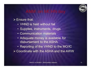 Village Health & Nutrition Day | PDF