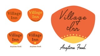 Village inn Rebrand | PPT