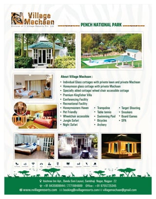 Village Machaan Resorts - Pench National Park | PDF