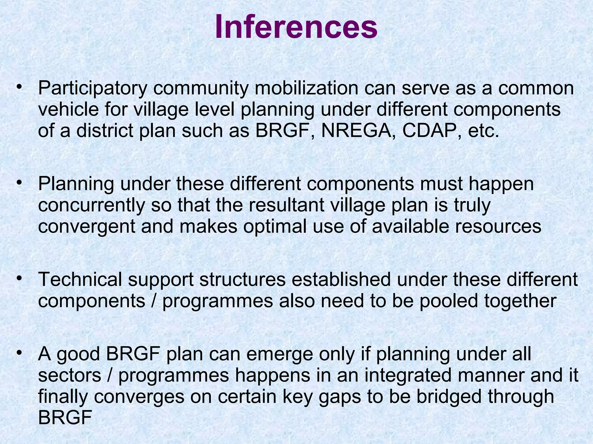 Village microplanning -_lessons_from_maharashtra | PPT