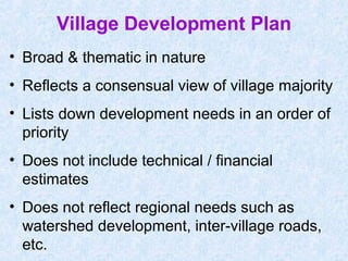 Village microplanning -_lessons_from_maharashtra | PPT