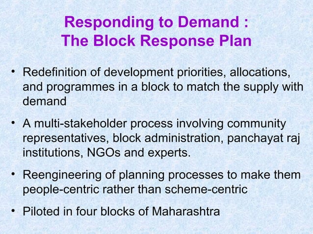 Village microplanning -_lessons_from_maharashtra | PPT
