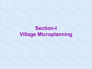Village microplanning -_lessons_from_maharashtra | PPT