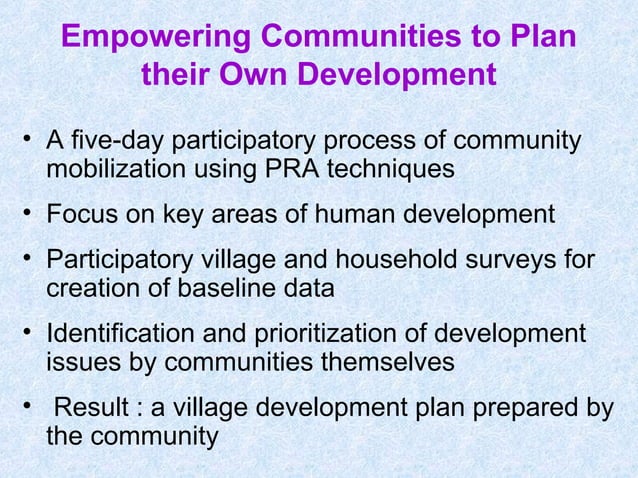 Village microplanning -_lessons_from_maharashtra | PPT