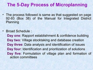 Village microplanning -_lessons_from_maharashtra | PPT