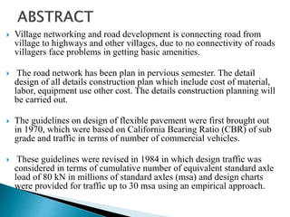 Village networking ppt | PPTX