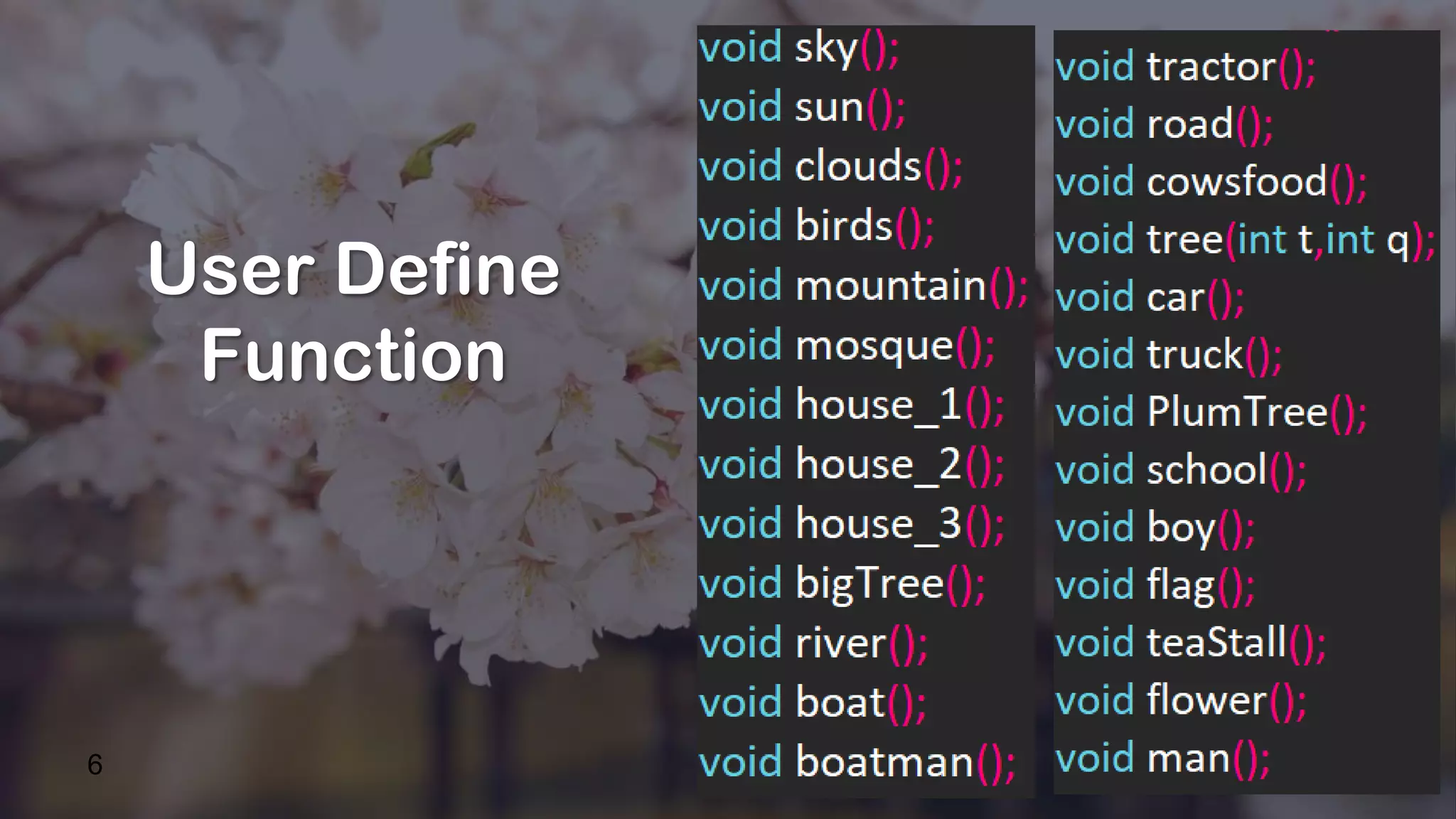 Village scenery graphics C programming | PPTX