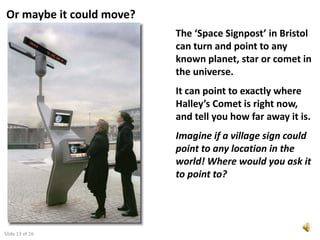 Village signs and rural isolation (Church Eaton design process) | PPT