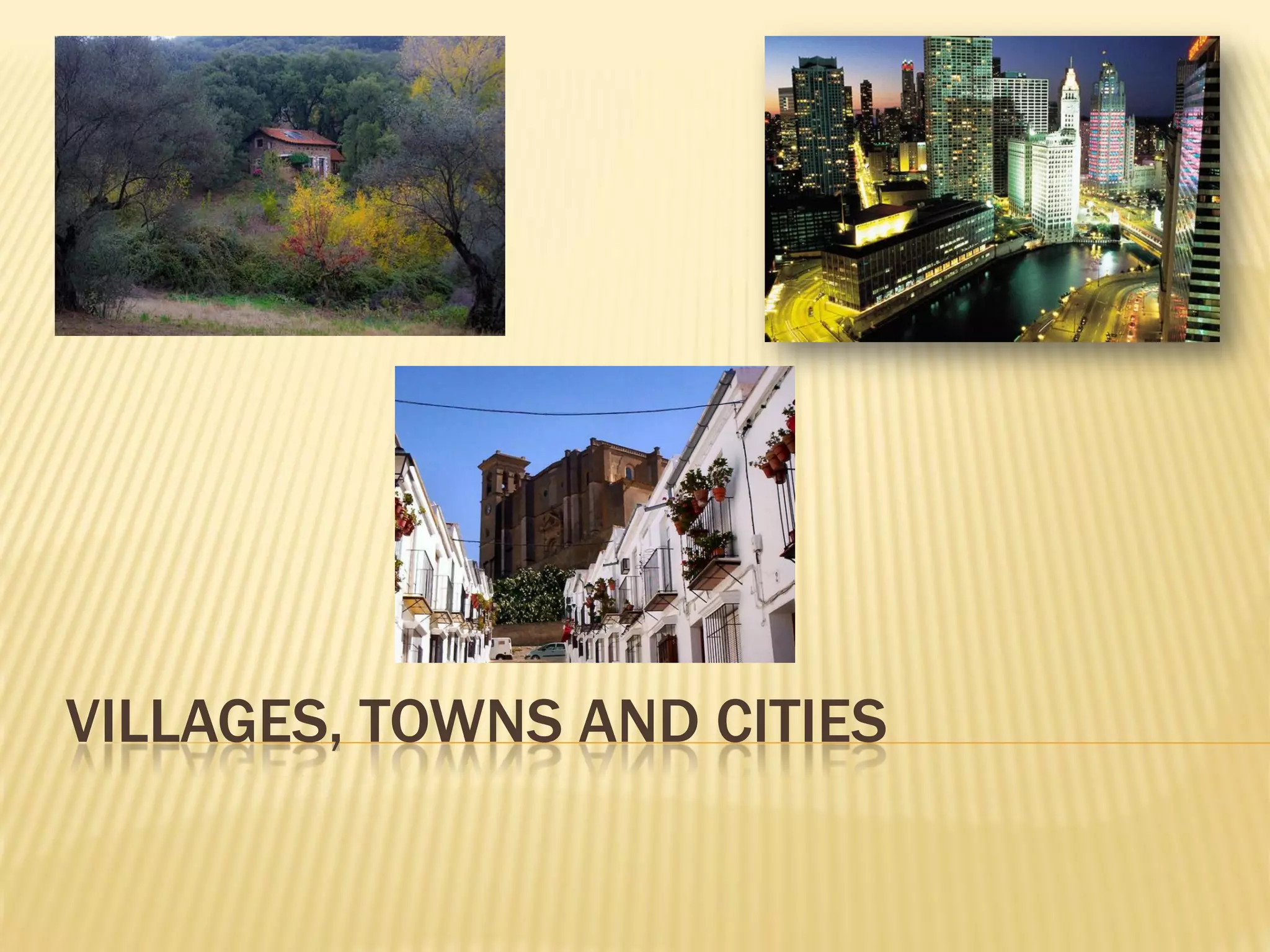 Villages, towns and cities 1 epo | PDF