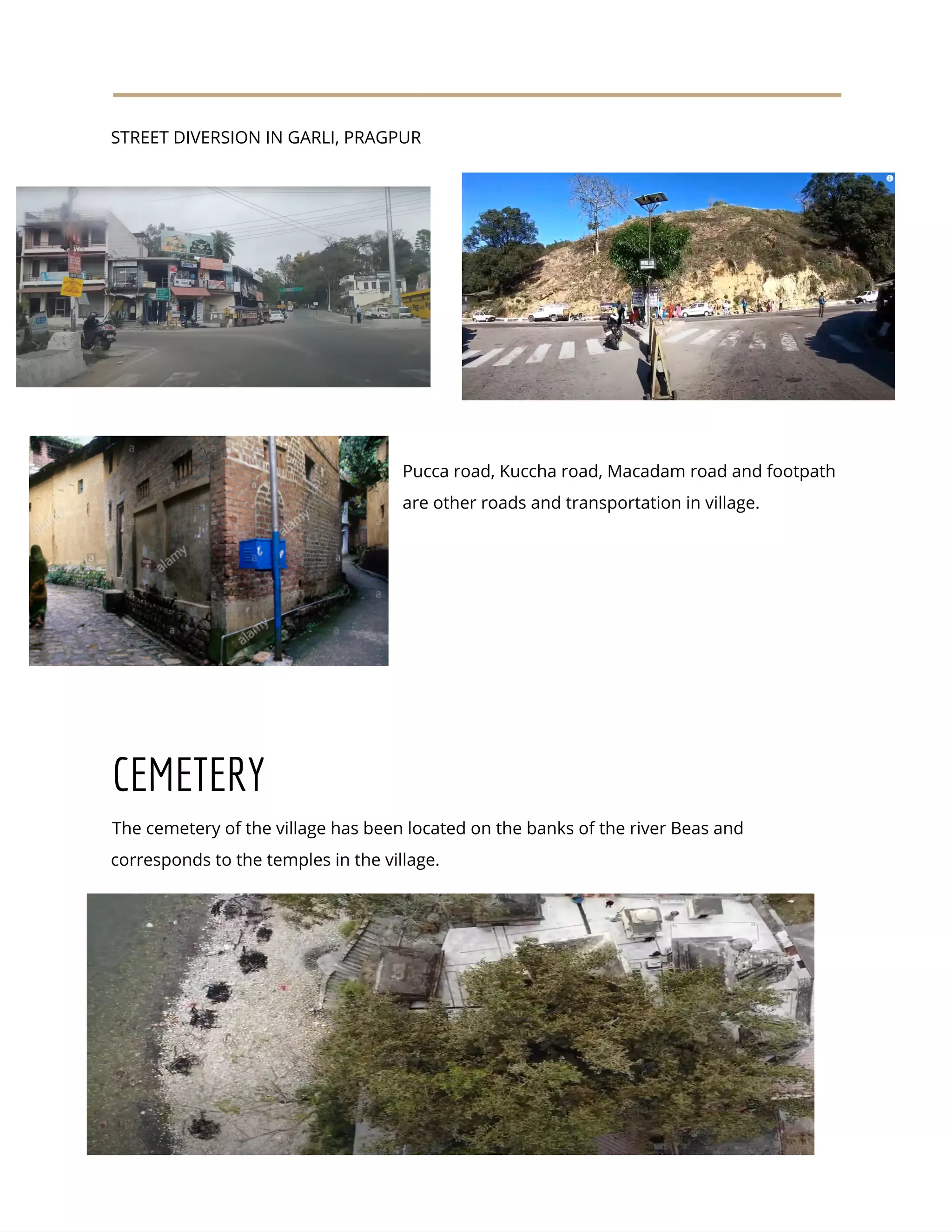 Village study GARLI, PRAGPUR -facilities | PDF