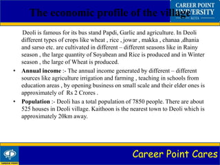 Village survey ppt | PPTX