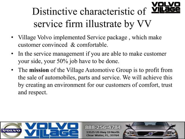 Village Volvo Case Study Solution | PPTX