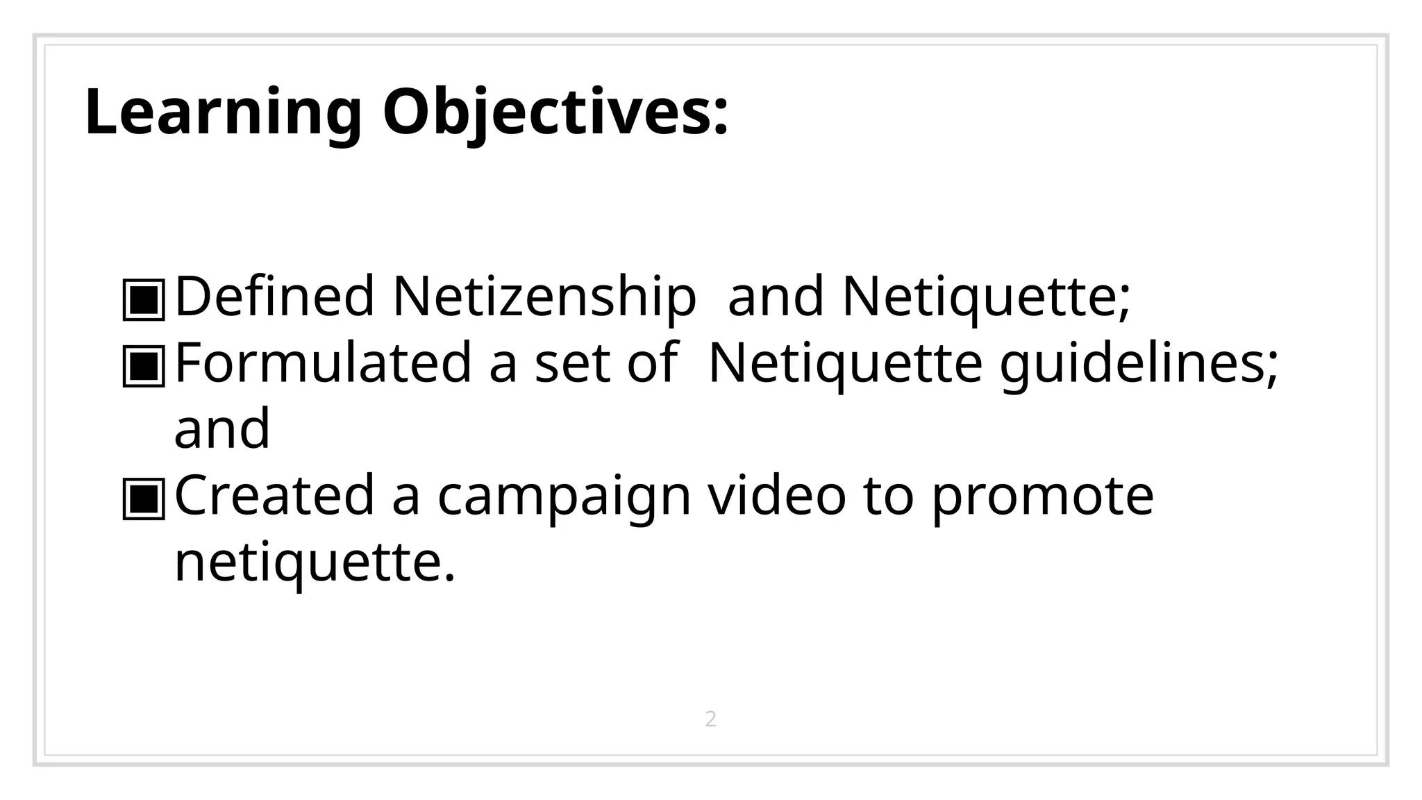 Netizenship and netiquette online communities | PPTX