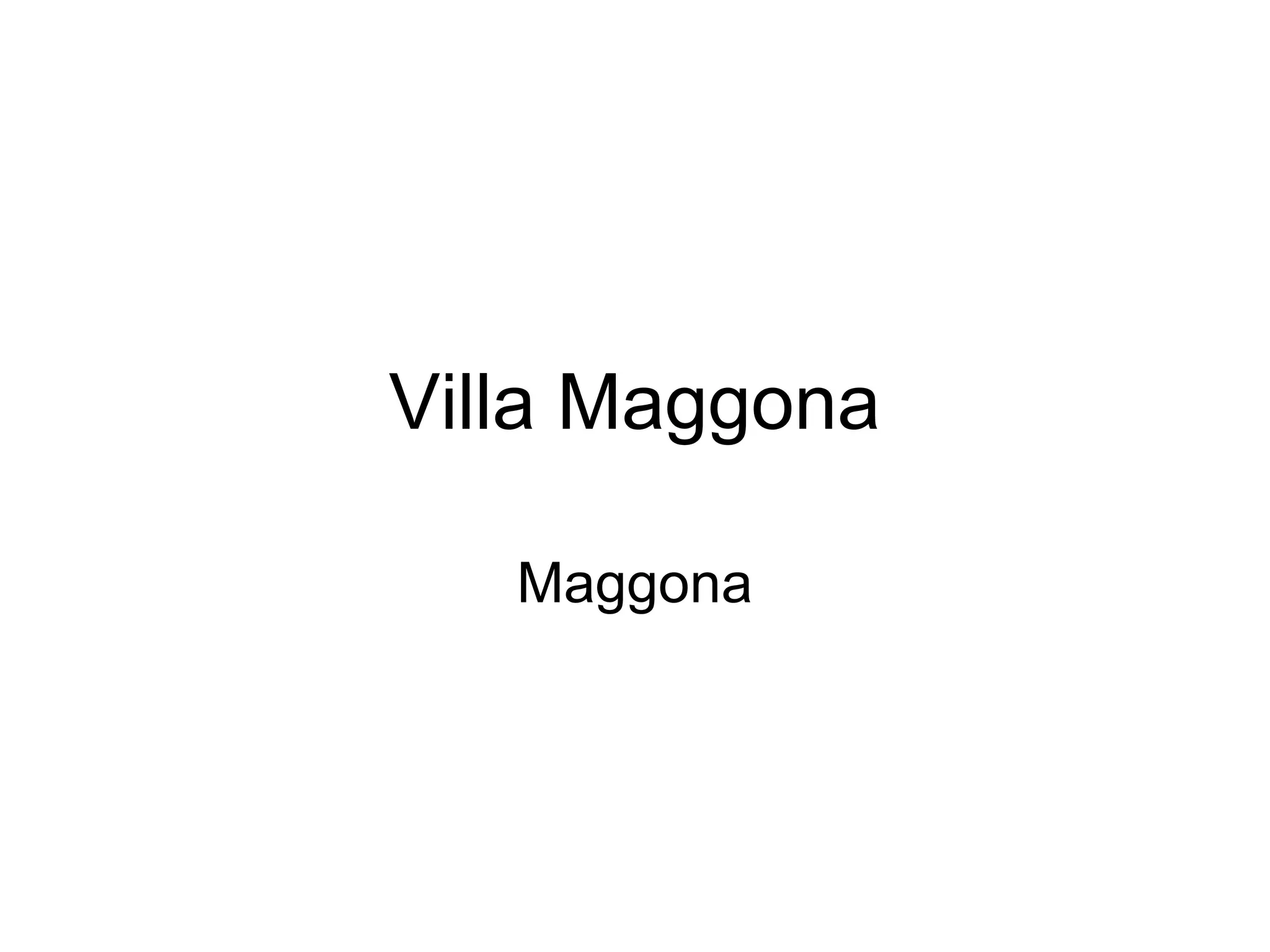 Villa Maggona - Bentota - Sri Lanka | PPT