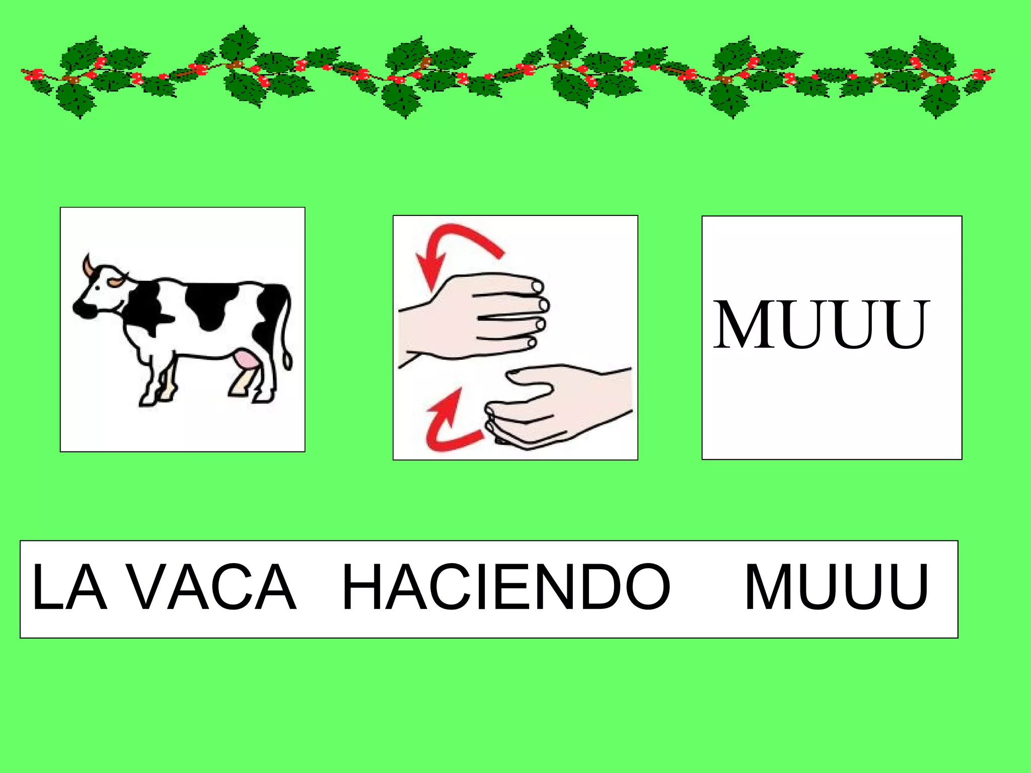 Villancico la vaca | PPS