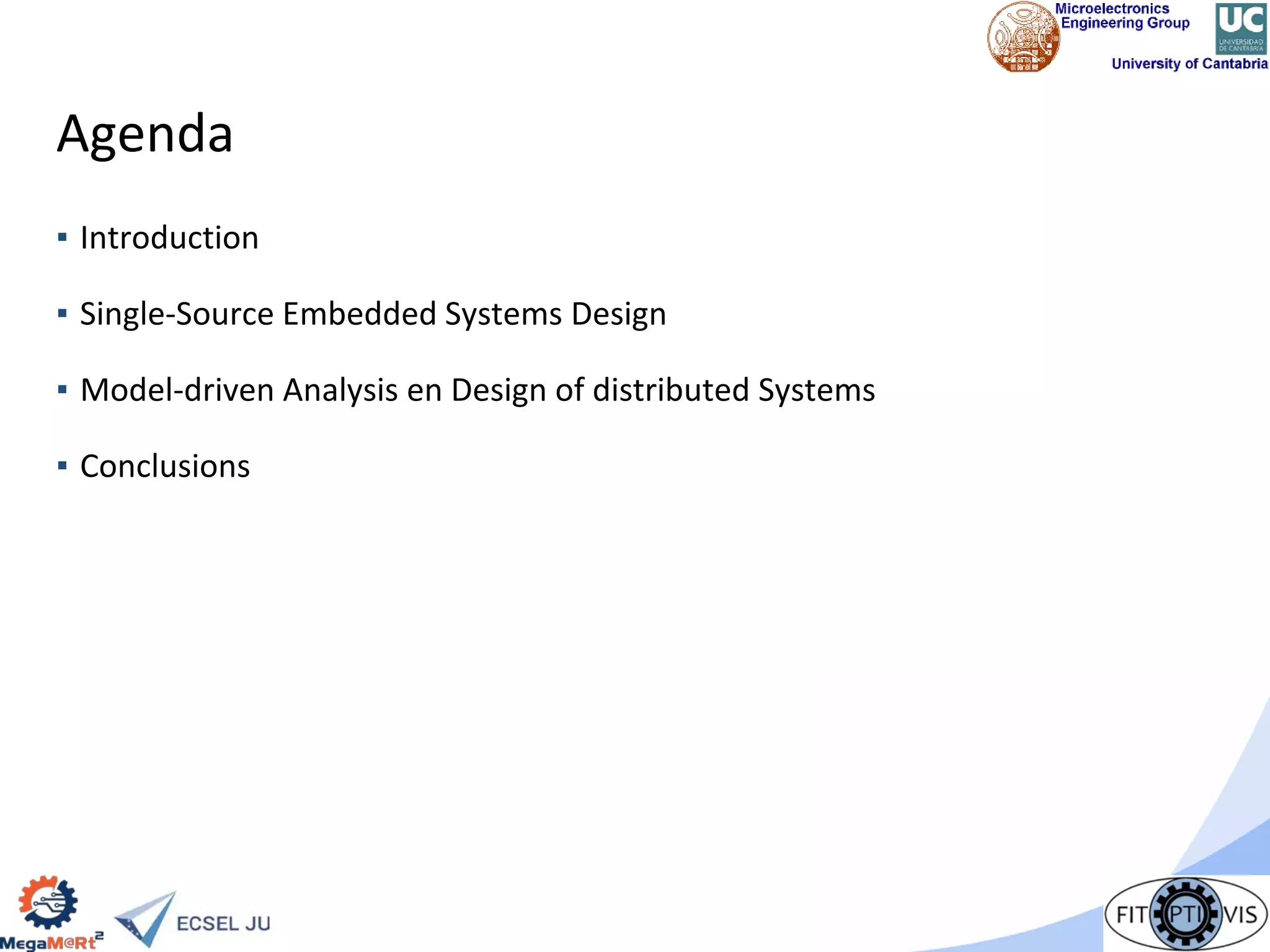 Model-Driven Analysis&Design of Distributed, Heterogeneous Systems | PPT