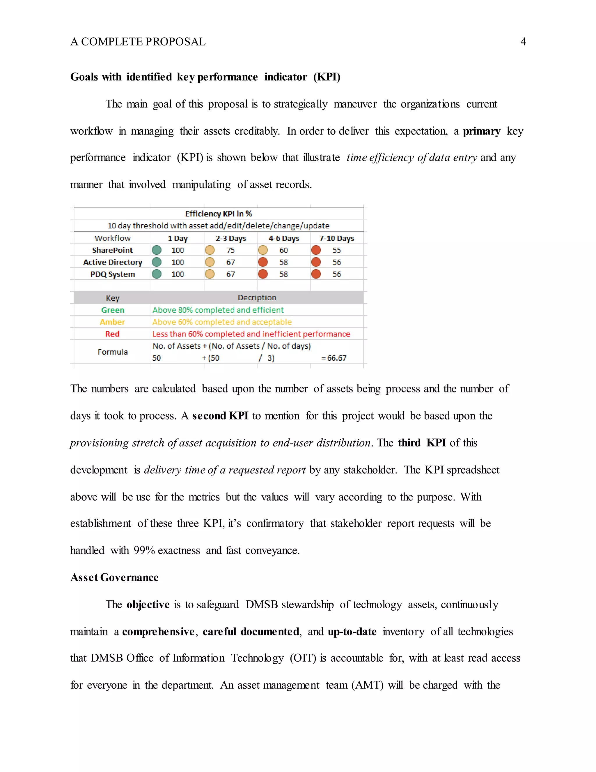 Asset Management Proposal | DOCX