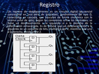 Circuitos Digitales Secuenciales | PPTX