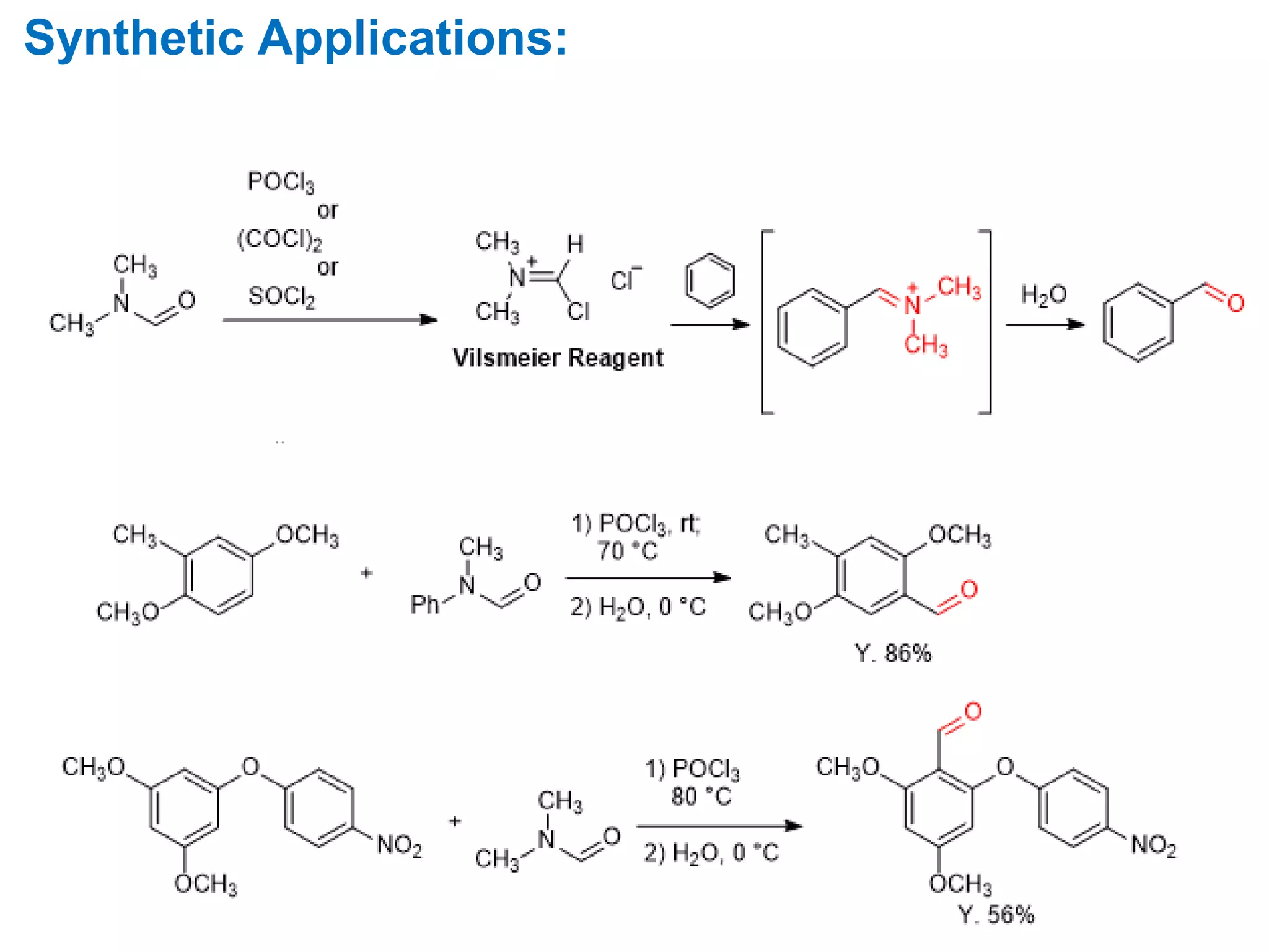 Vilsmeier haack reaction | PPTX