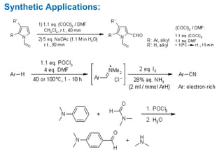 Vilsmeier haack reaction | PPTX