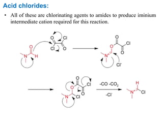 Vilsmeier haack reaction | PPTX