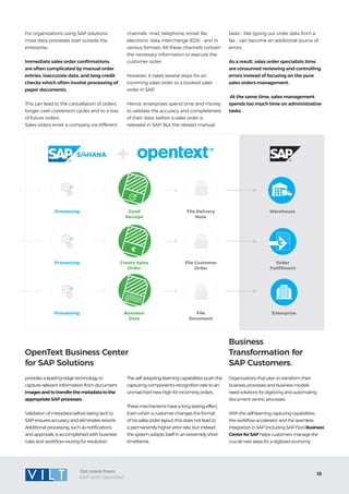 Get more from SAP with OpenText | PDF