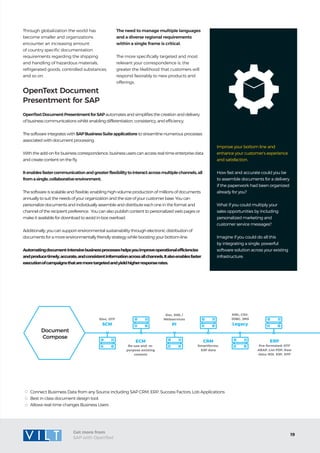 Get more from SAP with OpenText | PDF